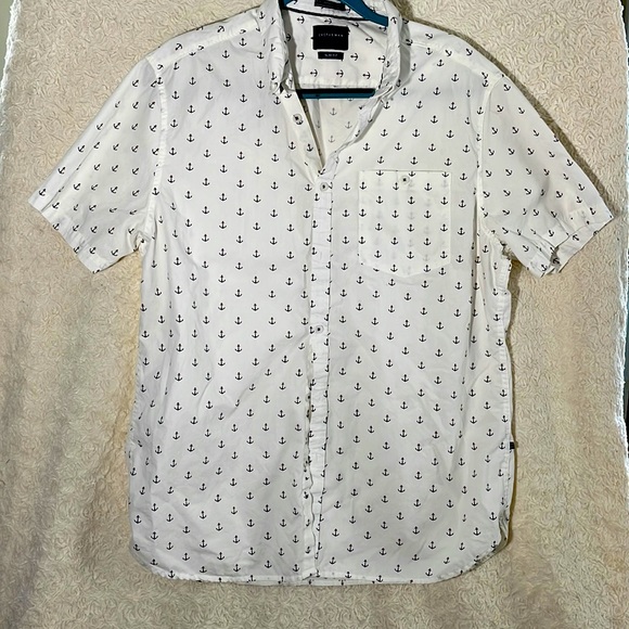 Cactus Man Ricky Singh | Shirts | Cactus Man Ricky Singh White Anchor ...